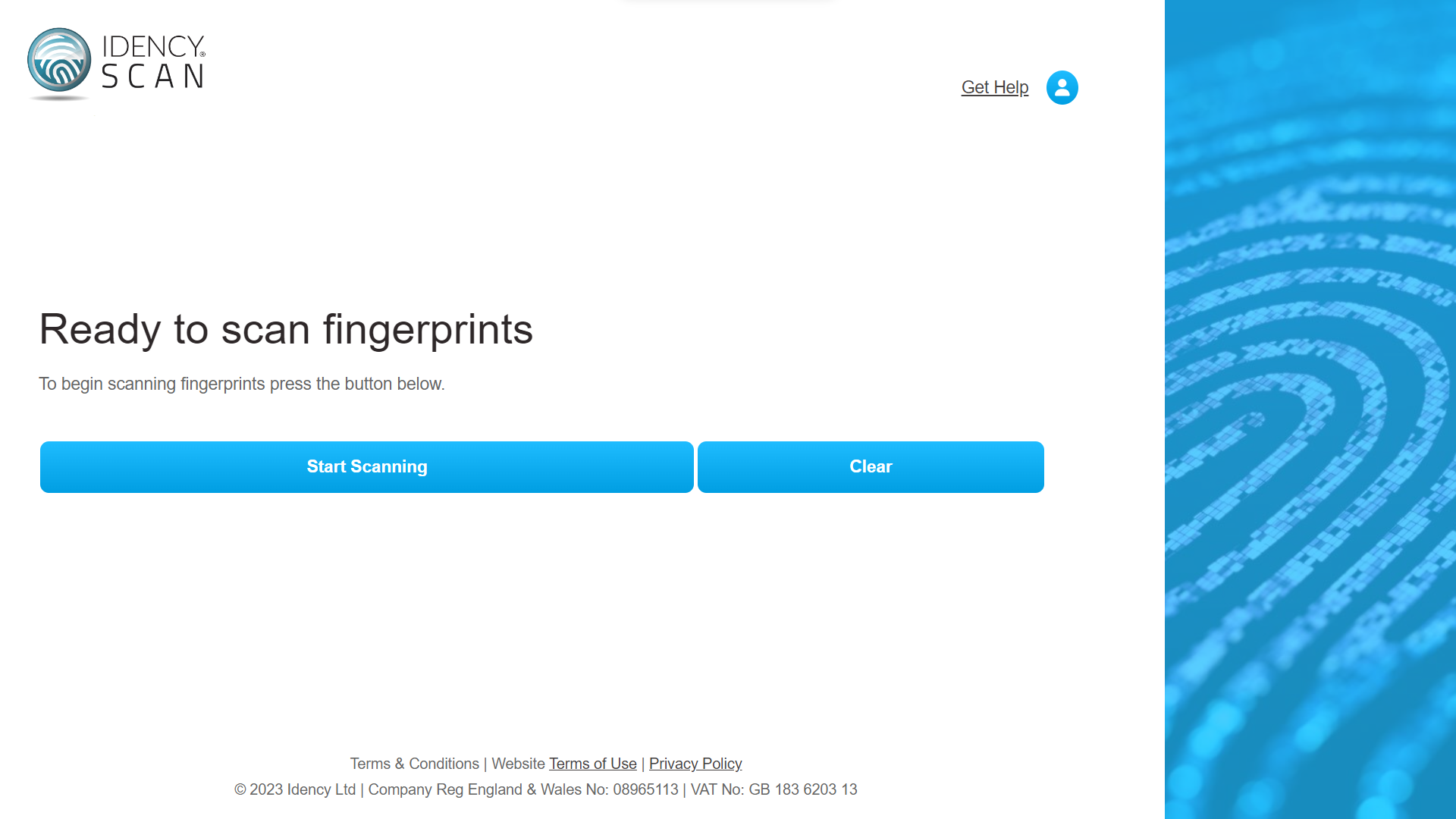 IdencyScan - Scan & Save High Quality Fingerprint Images